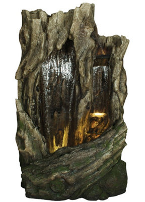 Bermuda Brook Cascade Mains Plugin Powered Water Feature | DIY at B&Q