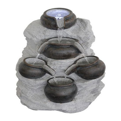 Bermuda Constance Solar Water Feature | DIY at B&Q