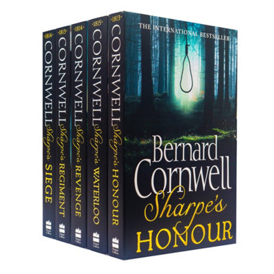 Bernard Cornwell Richard Sharpes Series 16 To 20 - 5 Books Set ...