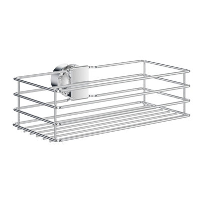 BESLAGSBODEN - Basket for shower riser rail. Chromed. | DIY at B&Q