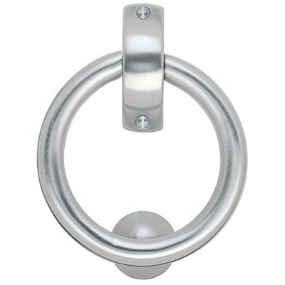 BESLAGSBODEN - Door Knocker in Brushed Chrome