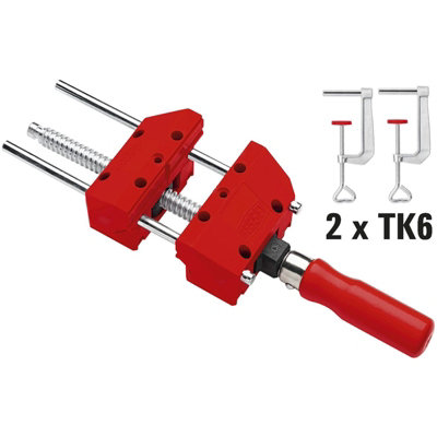 Bessey Soft Faced Mini Vice Bench Mounted Small Vice and Table Clamps ...
