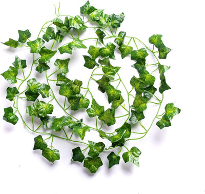 Best Artificial 7ft - 210cm Dark English Ivy Garland String Strand ...