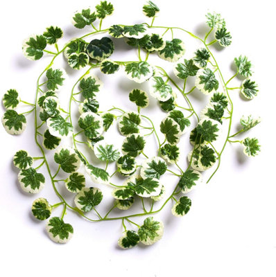 Best Artificial 7ft - 210cm Variegated Crab-Apple Ivy Garland String ...