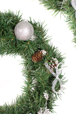 Best Artificial 9ft / 270cm Decorated Frozen Christmas Garland with ...
