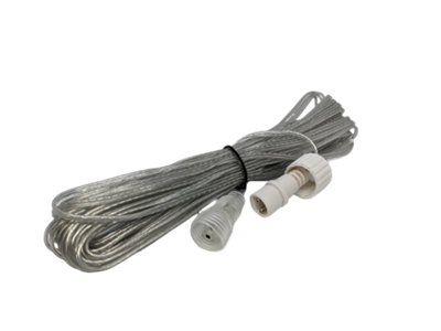 Best Artificial Connectable LED Lights 10m White Extension Cable Accessory