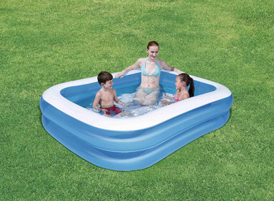 Bestway 12819 Family Pool Inflatable Paddling Pool Children Pool Kids ...