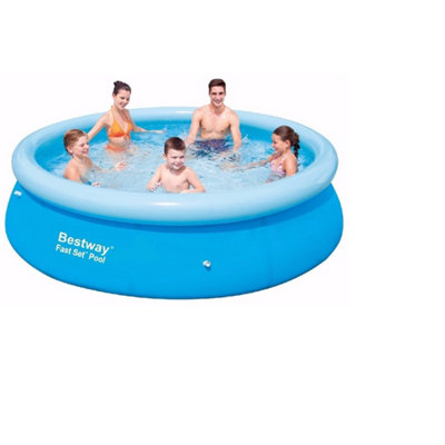 Bestway 12ft x 30 Inch Fast Set Pool 57273 | DIY at B&Q