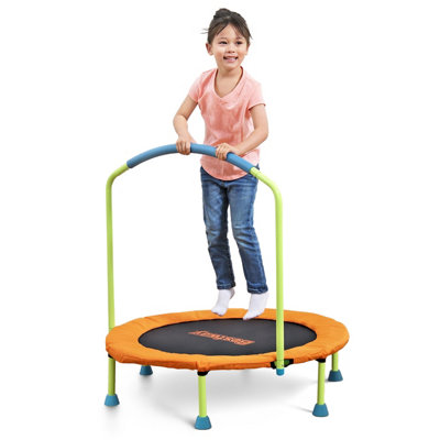 Bestway 3ft Mini Trampoline for Kids with Handlebar , Indoor Trampoline ...