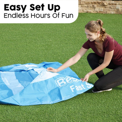 BESTWAY 6FT FAST SET POOL, ABOVE GROUND SWIMMING POOL