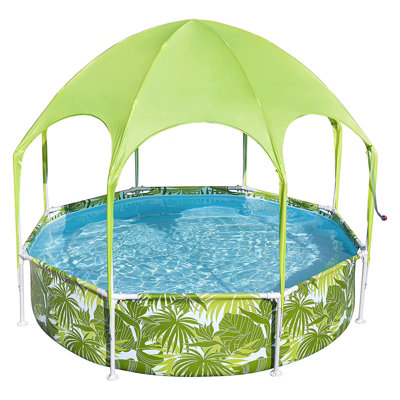 Bestway 8' x 20" Splash-in-Shade Play Swimming Pool