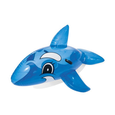 Bestway Blue Whale Pool Float, Kids Inflatable Ride-On with Handles ...