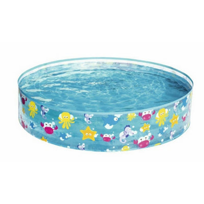 Bestway Fill N Fun Paddling Pool Blue (One Size) | DIY at B&Q