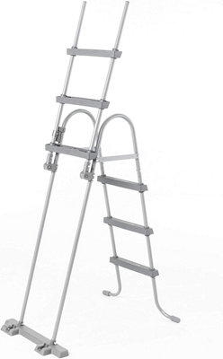 Bestway Flowclear 42 Inch Pool Ladder Safe Access for Above Ground ...