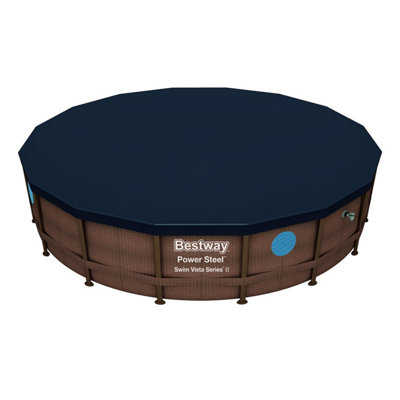 Bestway Flowclear Above Ground 16ft Steel Frame Swimming Pool Cover