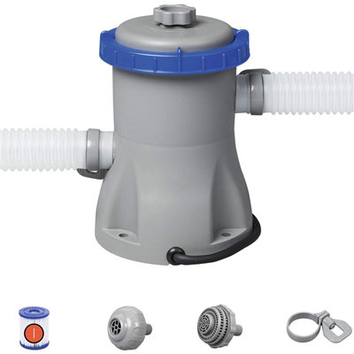 BESTWAY FLOWCLEAR POOL FILTER PUMP 330 GAL