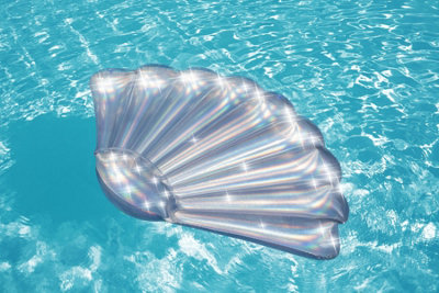 Bestway Giant Pool Toy Inflatable Shell Lounge, Swimming Pool Float