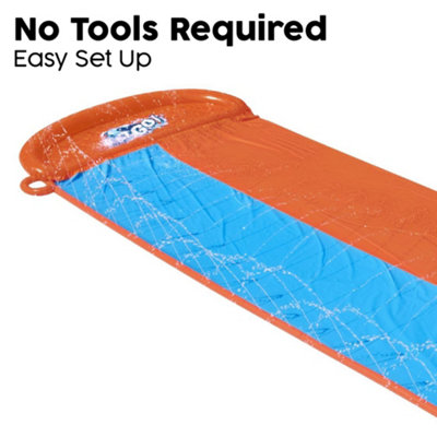 Bestway H20GO Double Lane Slip and Slide, Inflatable Water Slide for Kids