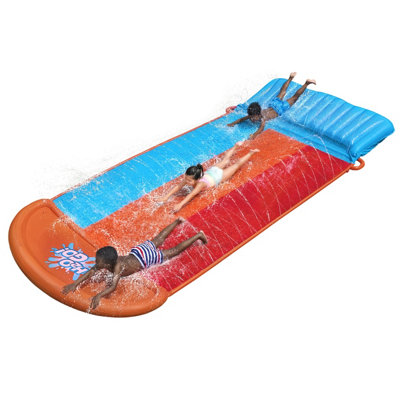 Bestway H2OGO Tsunami Splash Ramp Slide, 16ft Inflatable Water Slide ...