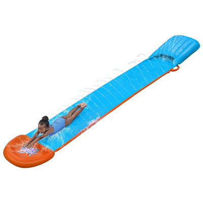 Bestway H2OGO Tsunami Splash Single Slide, 16ft Inflatable Water Slide ...