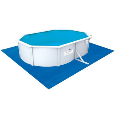 Bestway Hydrium 16ft 5in x 12ft x 48in Oval Pool Set Above Ground ...