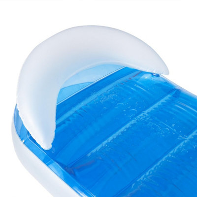 Bestway Inflatable Pool Lounge, Tanning Pool Float, Tanning Inflatable Bed