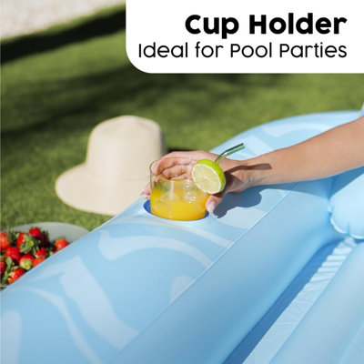 Bestway Inflatable Tanning Lounge, Swimming Pool Float, Sun Tanning ...