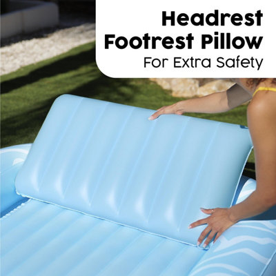 Bestway Inflatable Tanning Lounge, Swimming Pool Float, Sun Tanning ...