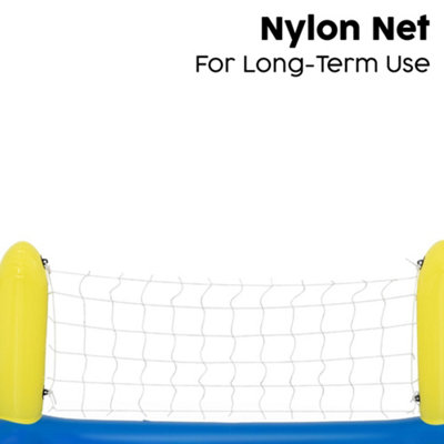 Bestway Inflatable Volleyball Swimming Pool Toy, Inflatable Volleyball Set