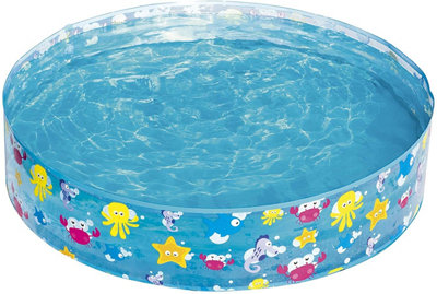 Bestway Kids Paddling Pool Rigid Multicolour Star Fish Swimming Pool ...