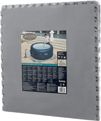 Bestway Lay-Z-Spa Floor Protector Mat Garden Room Outdoor Hot Tub & Spa ...