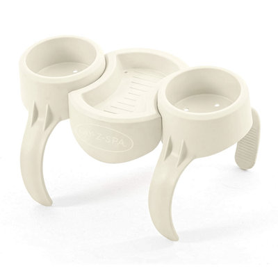 BESTWAY LAY-Z SPA HOT TUB ACCESSORIES 2X CUP DRINKS HOLDER & SNACK TRAY