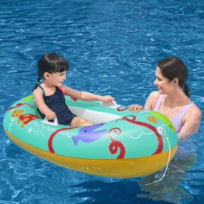 Bestway Pool Rafts Inflatable Float Raft for Kids, Inflatable Pool Toys