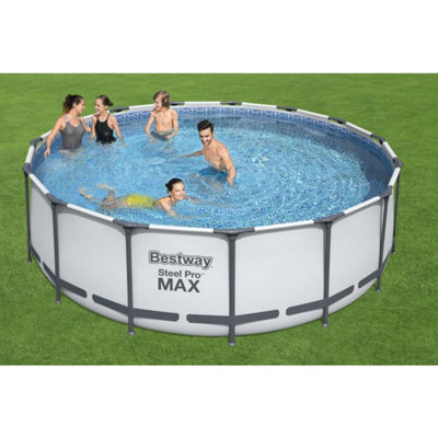 Bestway Steel Pro Max Frame Set Above Ground Pool - 15 Ft - New Generation