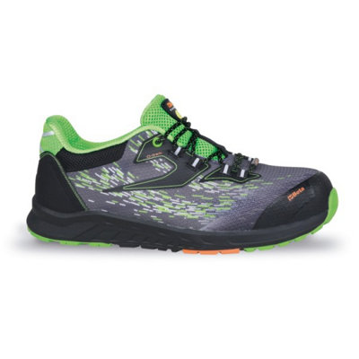 Beta Tools 0-Gravity 7371V Black Green Nubes Breathable Safety Footwear ...
