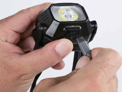 Beta Tools 1836AW Dual Brightness Wireless Rechargeable LED Headlamp