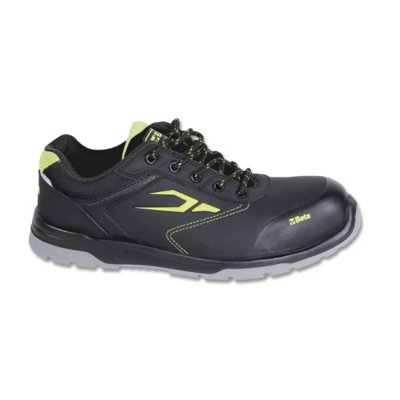 Beta Tools 7320NA Black Green Water-Repellent Safety Footwear Nubuck ...