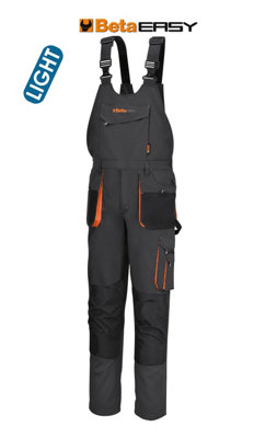 Beta Tools 7863G Black Orange Lightweight Polyester Cotton Bib and ...