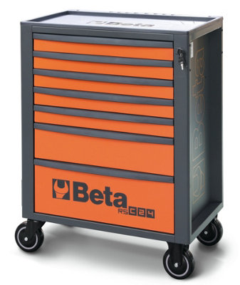 Beta Tools RSC24 7-A Grey Mobile 7-Drawer Roller Cab