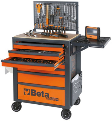 Beta Tools RSC24 7-A Grey Mobile 7-Drawer Roller Cab