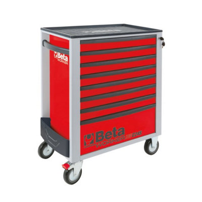 Beta Tools Worker BW 2400S R8 E-L Red 8-Drawer 398-Piece Tool ...
