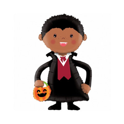 Betallic Linky Vampire Halloween Foil Balloon Multicoloured (One Size)