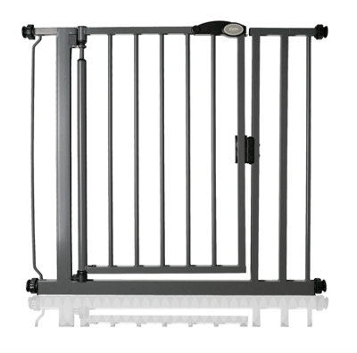Bettacare Auto Close Stair Gate, 82.2cm - 89.2cm, Slate Grey, Pressure ...