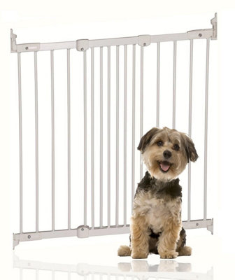 Bettacare Diagonal Fit Multi Fit Dog Gate Range, 67cm - 105.5cm, White ...