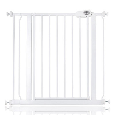 Bettacare Easy Fit Gate, 81.4cm - 89.4cm, White, Pressure Fit Stair ...