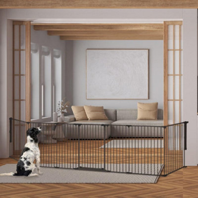 Bettacare Premium Multi Panel Flexible Pet Barrier, up to 272cm Wide ...
