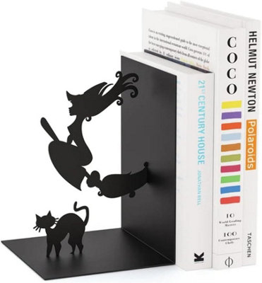 Bewitched Magic Witch Wizard Broomstick Black Cat Silhouette Black ...