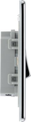 BG Electrical FPC12 Nexus Screwless Flat-Plate 2 Way 10A Single Light ...