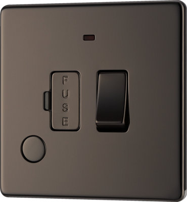 BG FBN53 Nexus Screwless Flat-Plate Switched Fused Connection Spur Unit ...