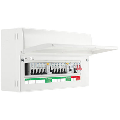 BG Fortress 11 Way Dual RCD Consumer Unit | DIY at B&Q